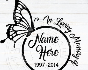 In Loving Memory Car Window Decal, in Loving Memory Car Window Sticker ...