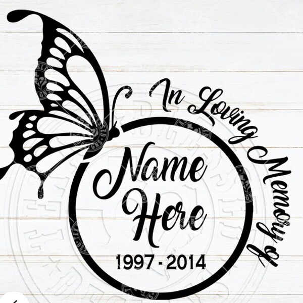 Memorial Car Window Decals - Etsy