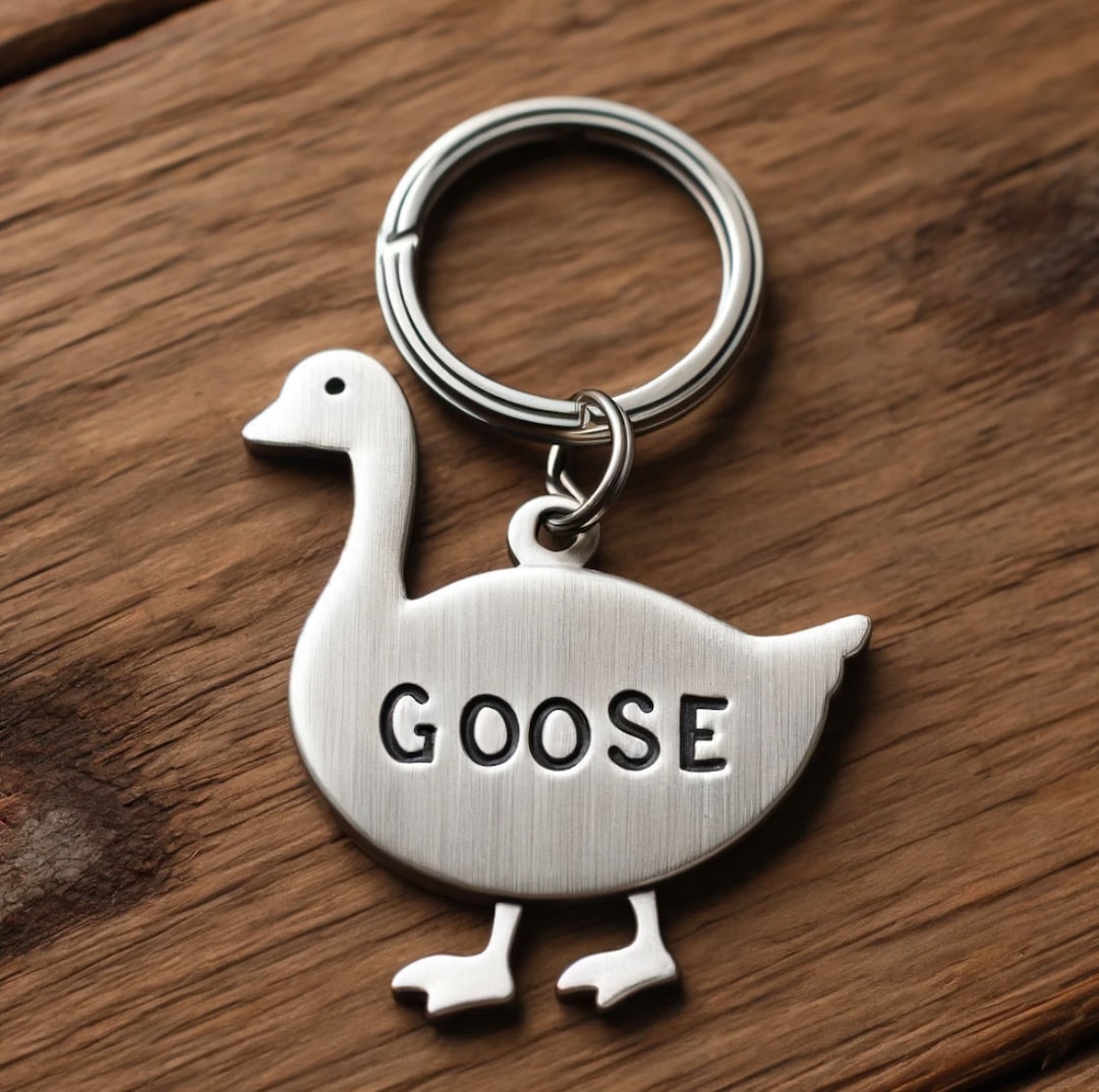 Personalized Goose Pet ID Tag - Custom Animal Theme Dog Cat Name Tag ...