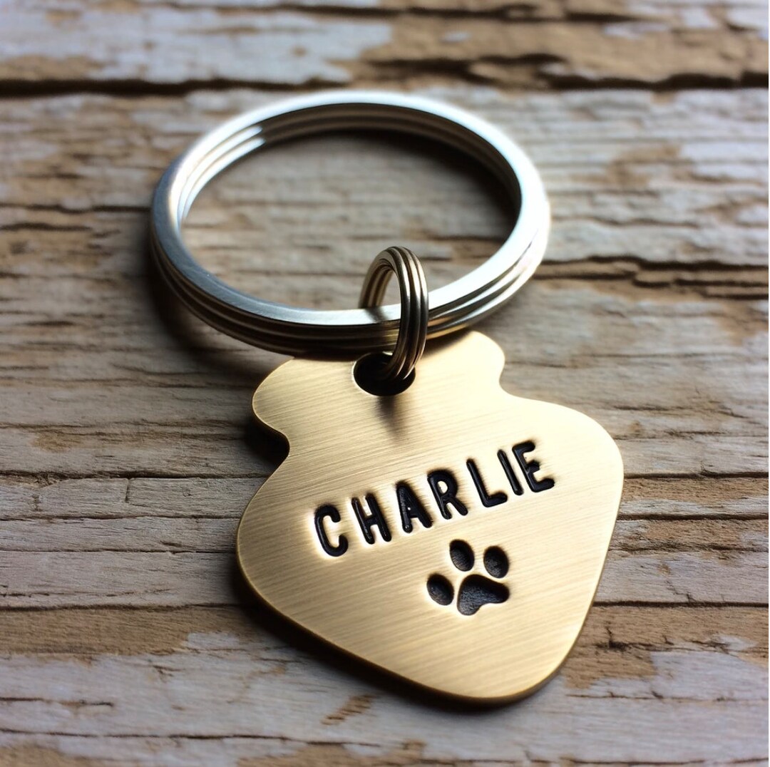 Personalized Pet ID Tag for Dogs and Cats, Name and Phone Number ...