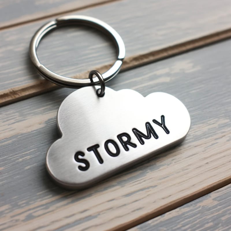 Weather Themed Name Tag - Etsy