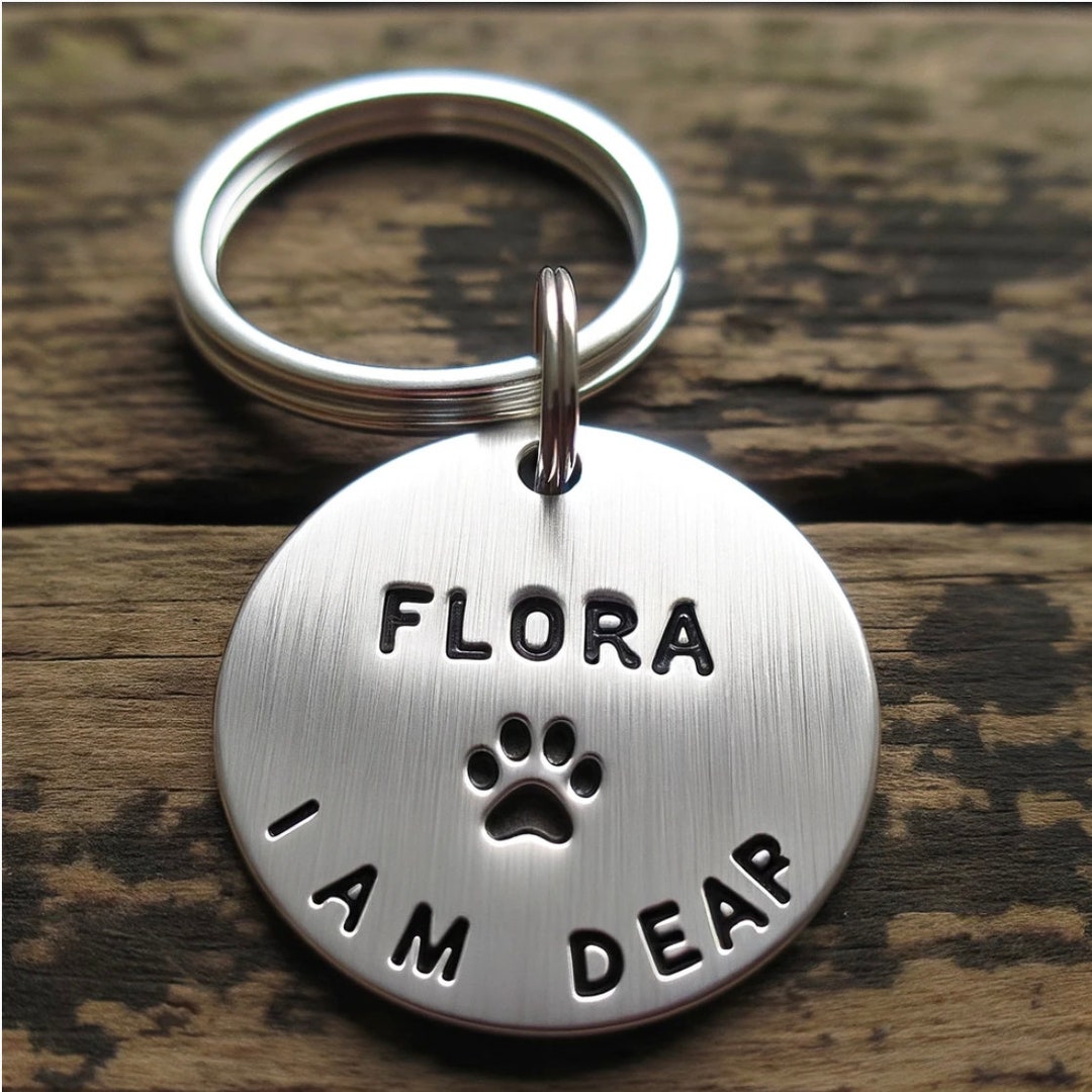 Dog Tags, Medical Alert Tag - I Am Deaf Pet ID Tag - Essential Safety ...