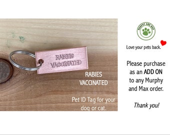 Rabies Dog Tags | Etsy