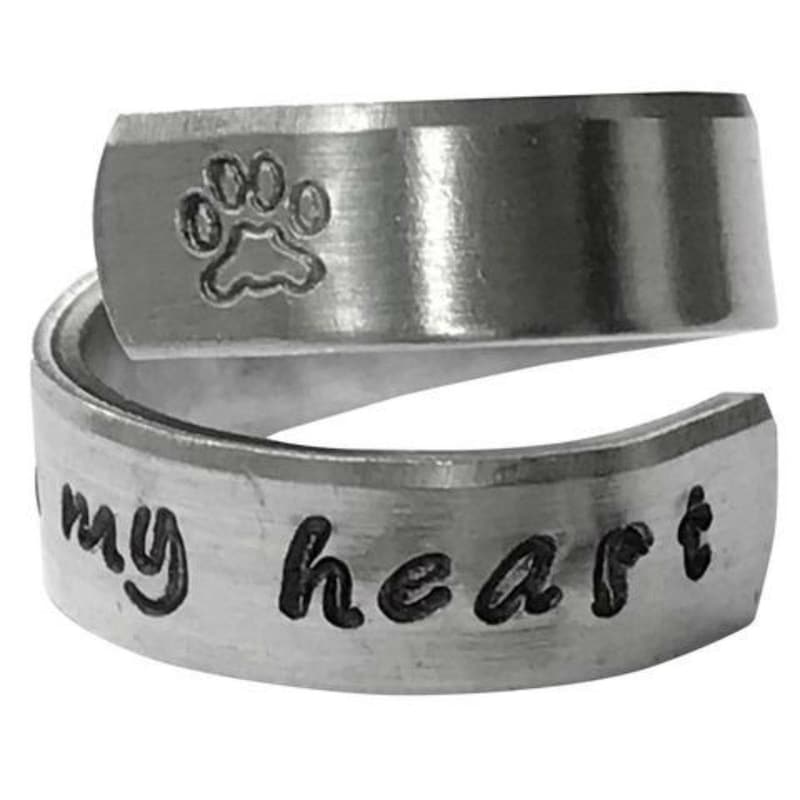 Dog Memorial Ring - Etsy