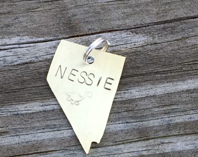 State of Michigan or Select Your State Pet Name Tag Medium - Etsy