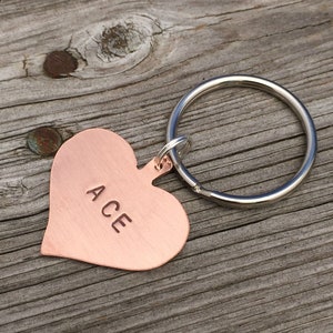 Ace - Large 1 X 1 1/4" Custom Pet Id Tag - Personalized Hand-stamped ...