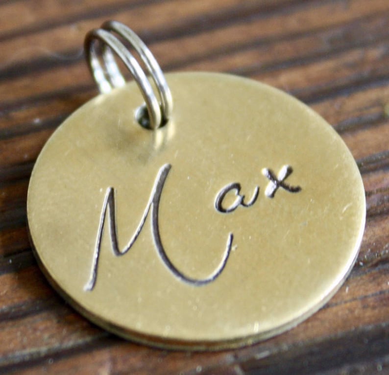 Elegant Pet Name Small 3 4 Custom Pet Id Tag Personalized Etsy elegant-pet-name-small-3-4-custom-pet-id-tag-personalized-etsy
