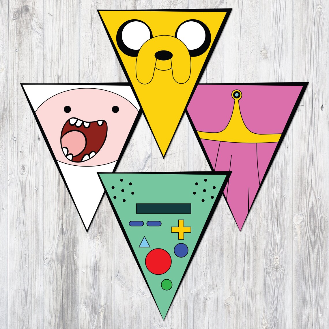 Adventure Time inspired birthday banner. Adventure Time | Etsy