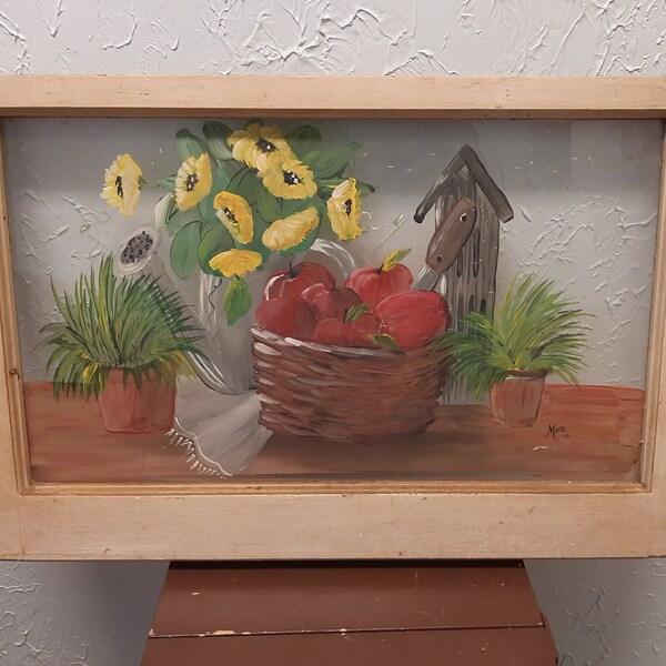 Painted Window Etsy