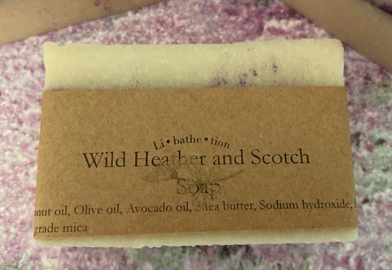 Wild Heather and Scotch Soap - Etsy