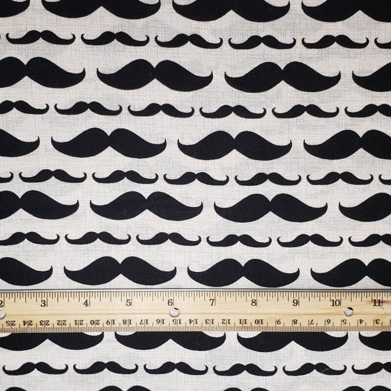 Mustache Fabrics - Etsy