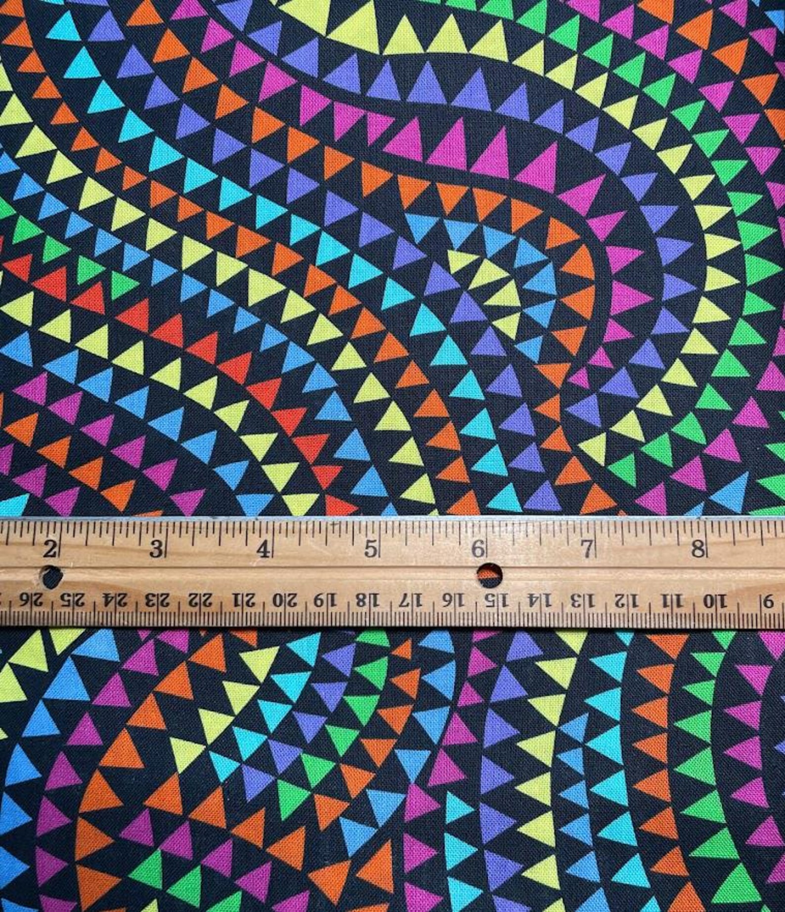Rainbow-colors - Beautiful Design! - 100% Cotton Fabric - Etsy