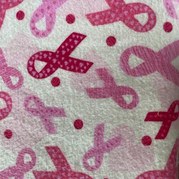 Breast Cancer Fabric - Etsy