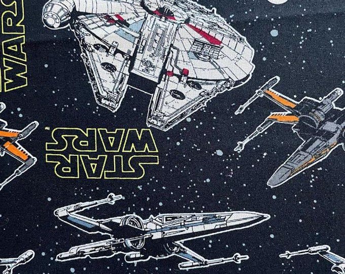STAR WARS Cotton Fabric - 1/2 Yard Piece - Etsy