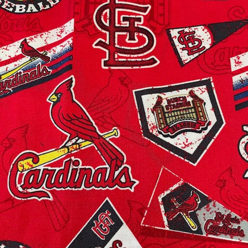 Cardinal Fabric - Etsy