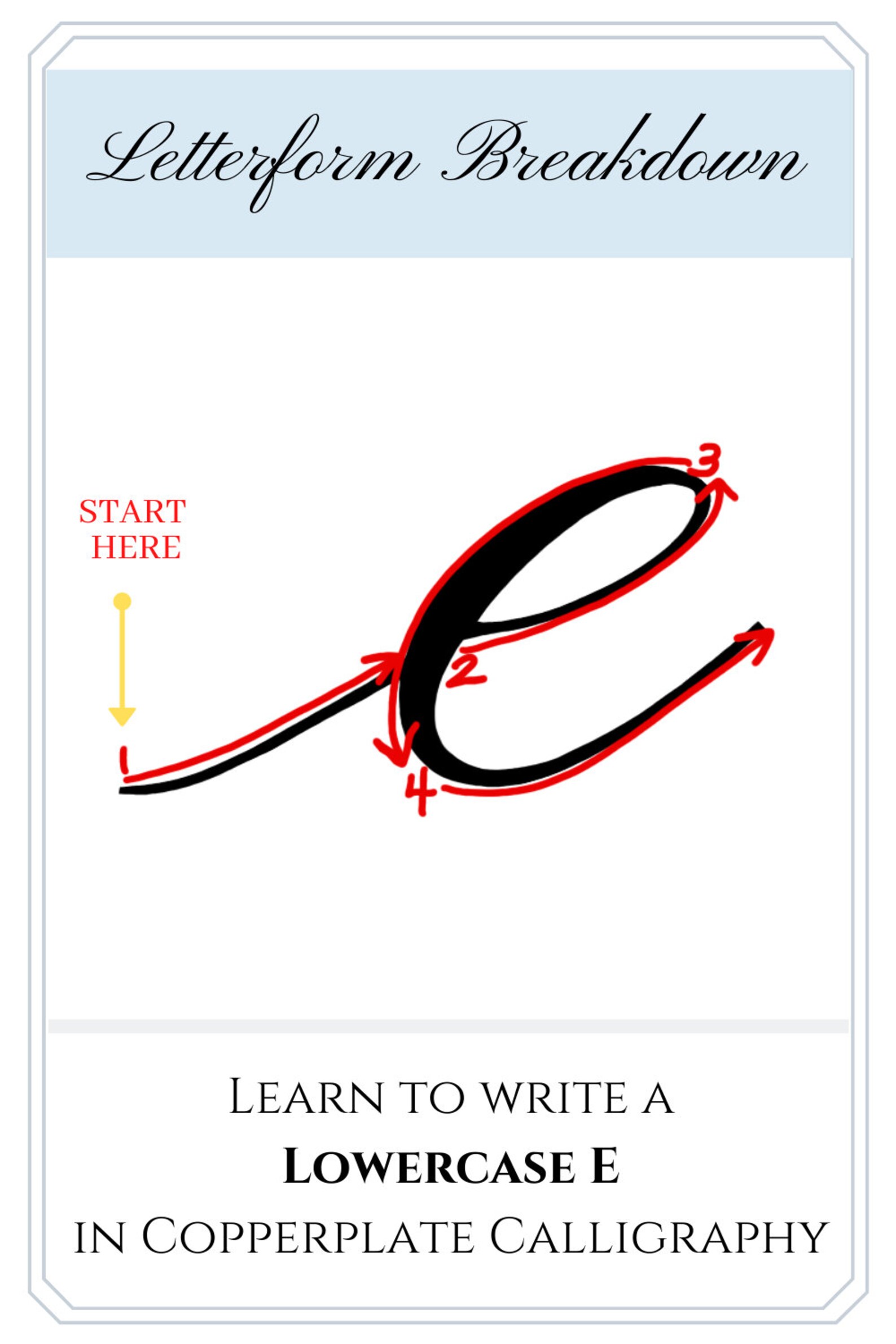 Beginner Level 2: Full Sheet of Lowercase Letter E Practice - Etsy