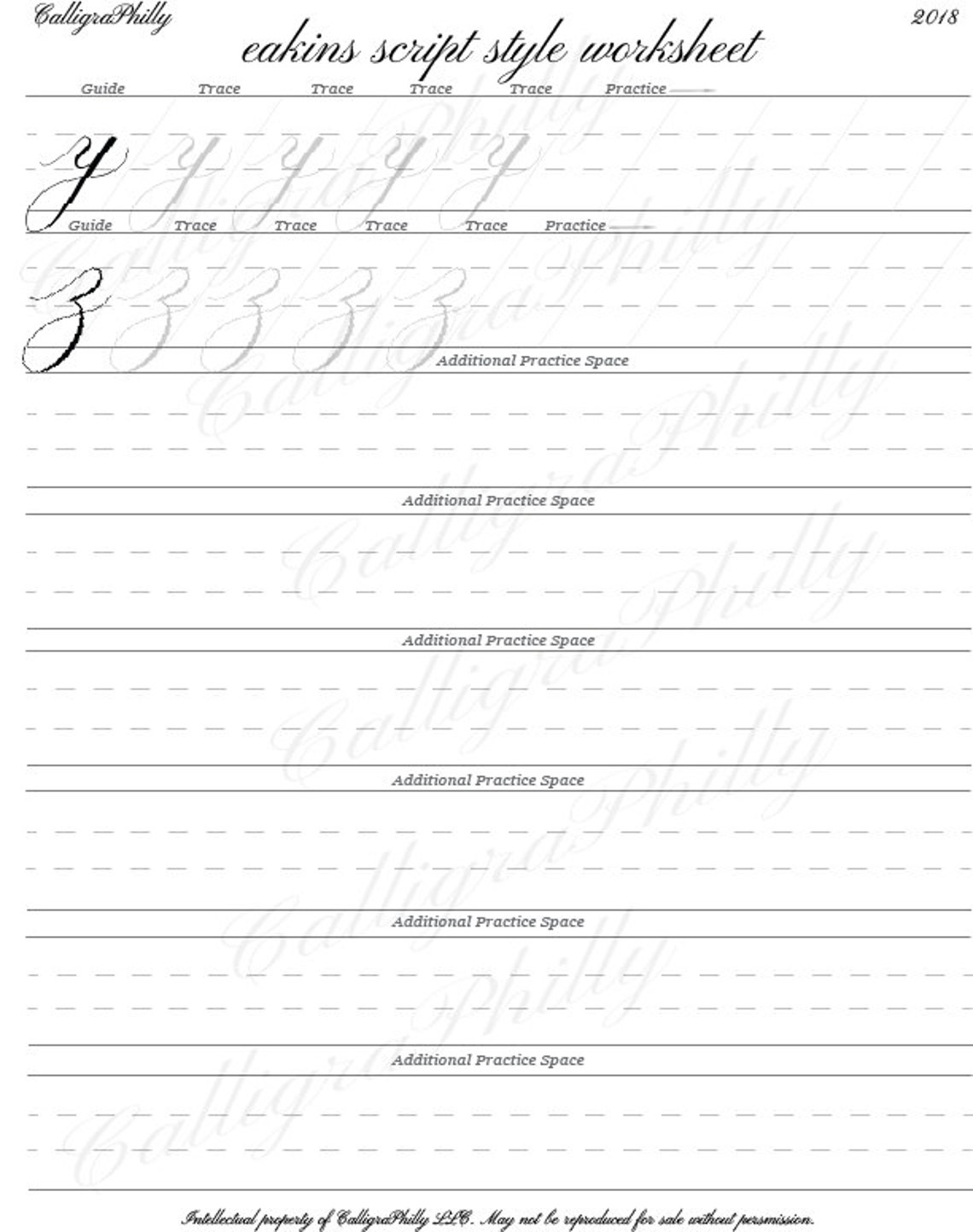 Beginner Level 1 Lowercase Calligraphy Alphabet Worksheet | Etsy