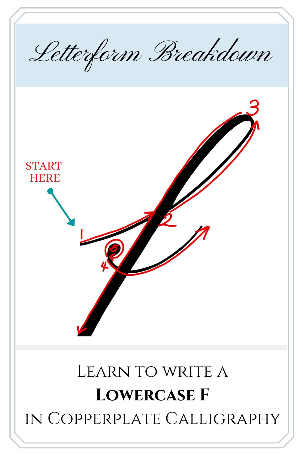 Beginner Level 2: Full Sheet of Lowercase Letter F Practice ...