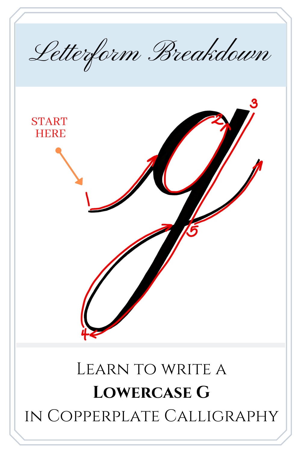 Beginner Level 2: Full Sheet of Lowercase Letter G Practice ...