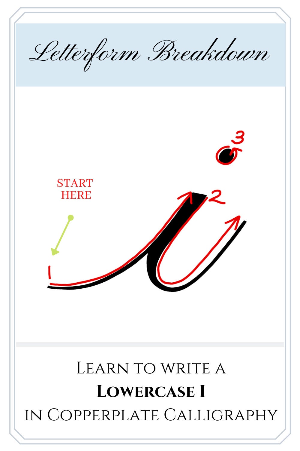 Beginner Level 2: Full Sheet of Lowercase Letter I Practice ...