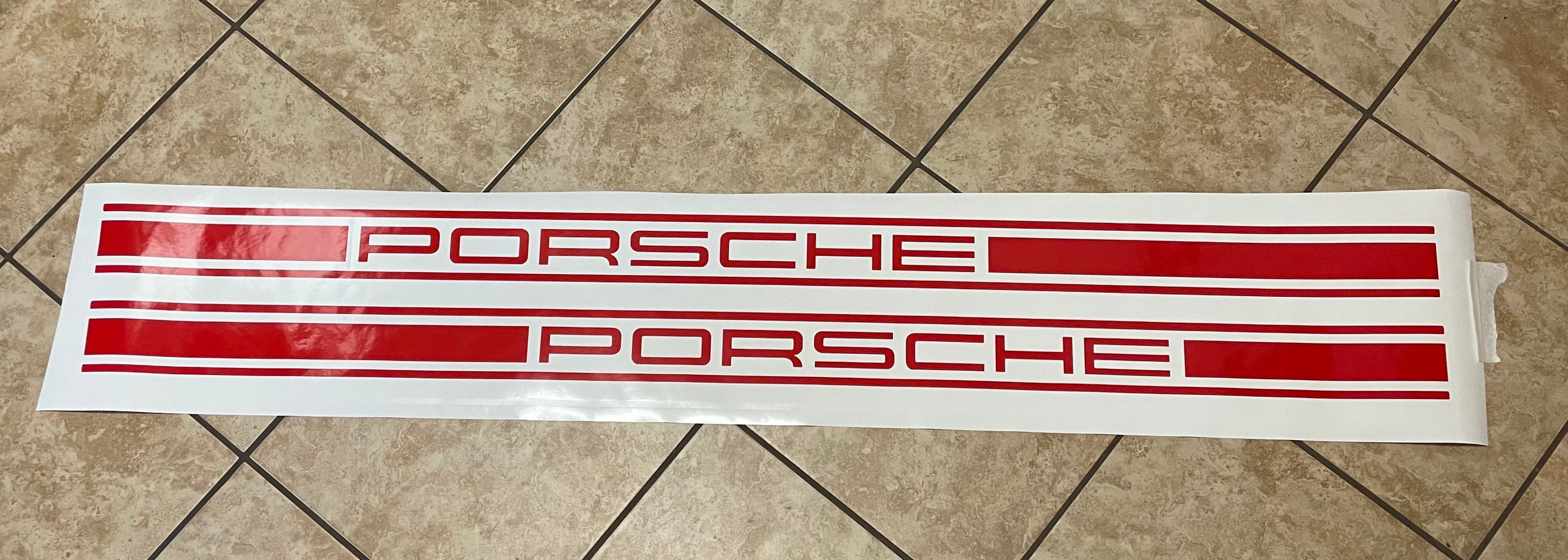 Porsche Stripe Decal | Etsy