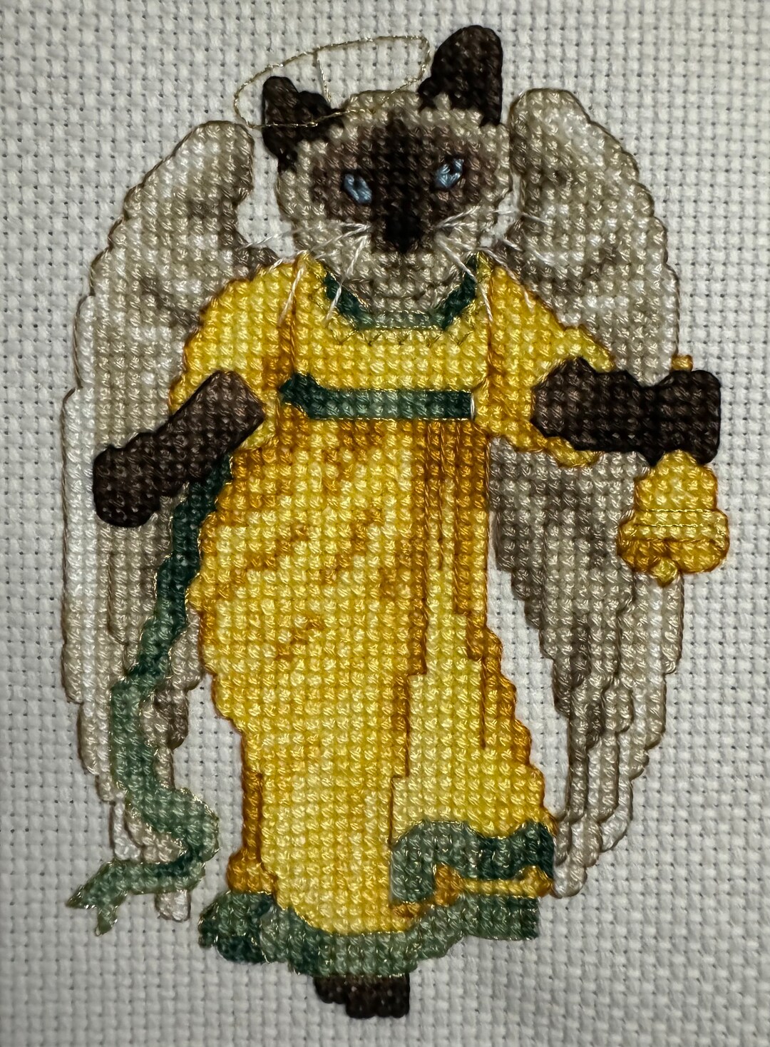Siamese Cat Angel - Etsy