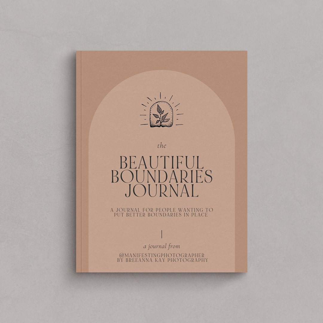 Beautiful Boundaries Journal - Printable - Etsy
