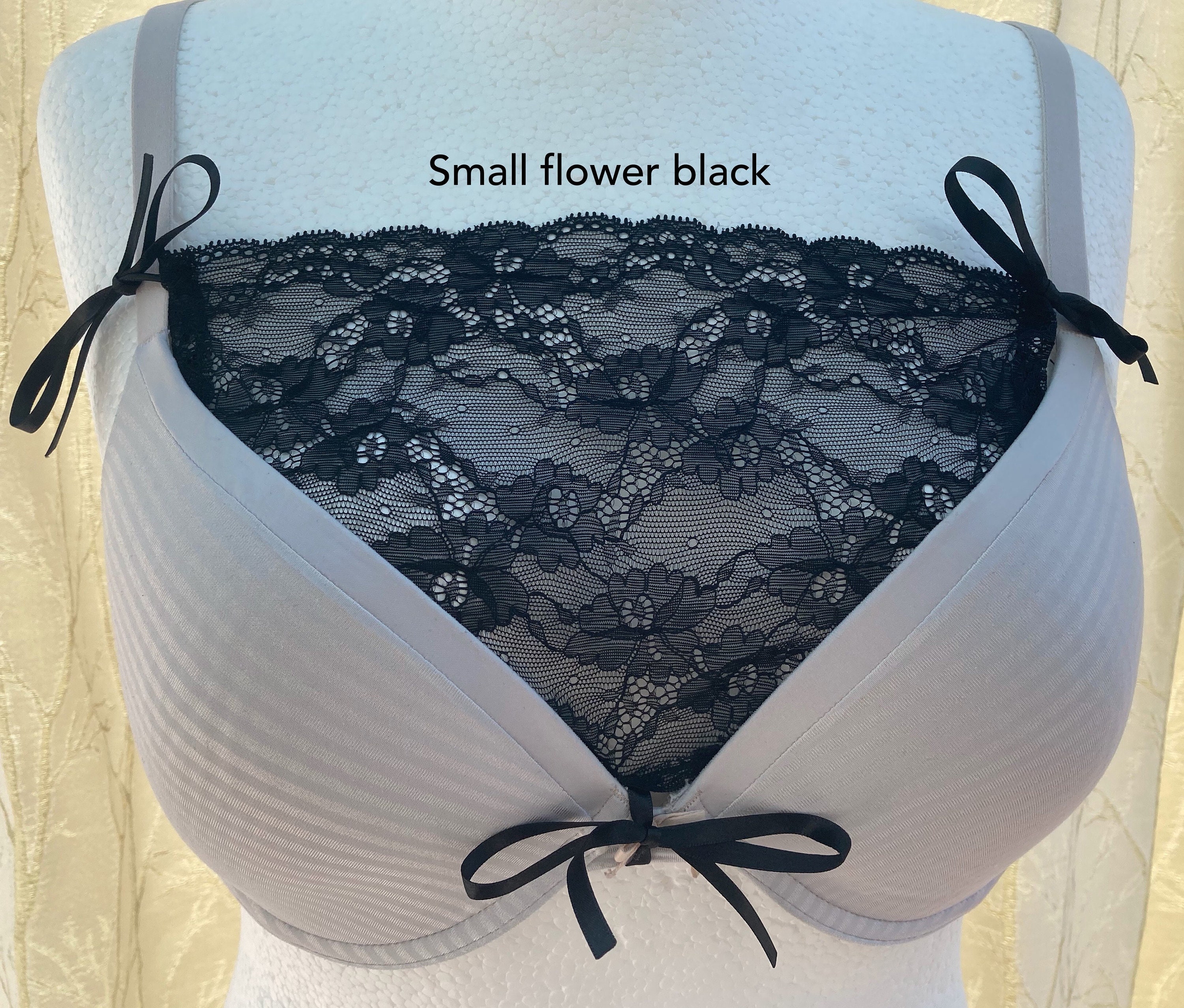 Lace Modesty Panel Cleavage Cover Décolletage Cover Lace - Etsy UK