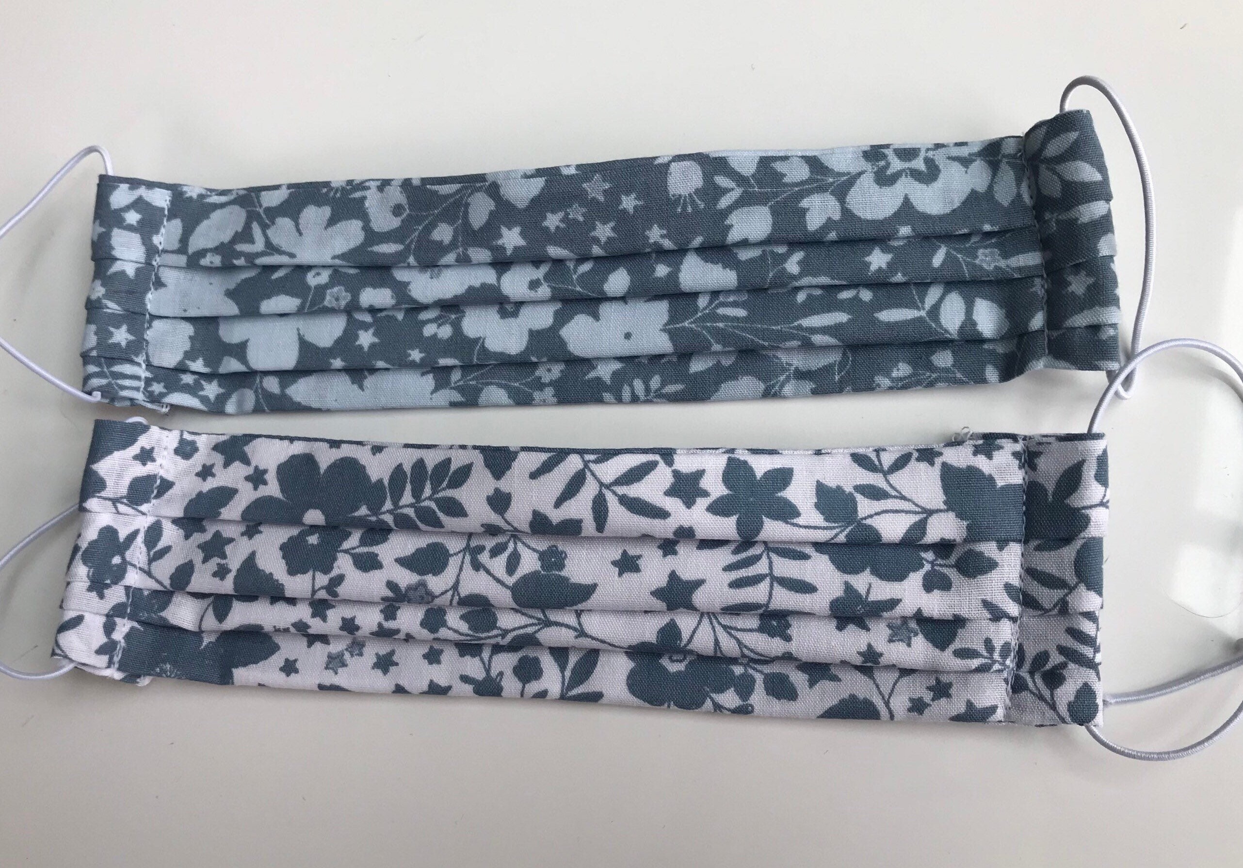 Face Mask 3 Layer Triple Layerhandmadeadults With Nose - Etsy UK