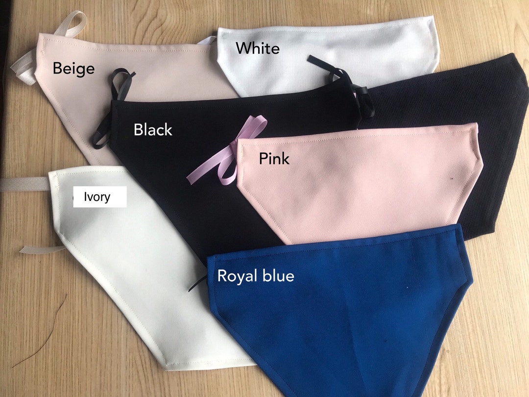 Modesty Panels Plain Opaque for Low Cut Tops and Dresses, Bra Insert to ...