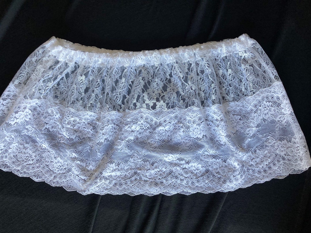 Skirt Extender, Dress Extender, Shirt Extender, White Lace, Plus Size ...