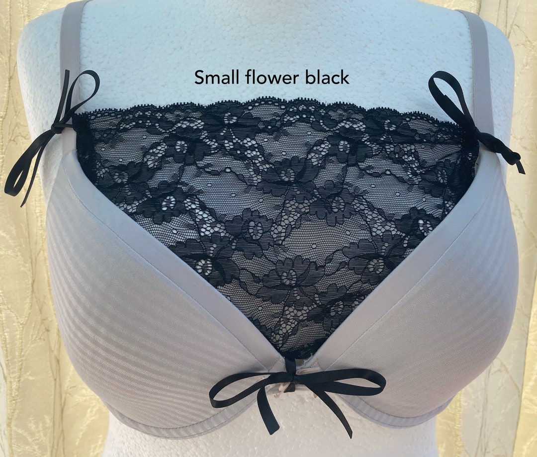 Modesty Panel, Lace, Cleavage Cover,décolletage Cover,post Surgery ...