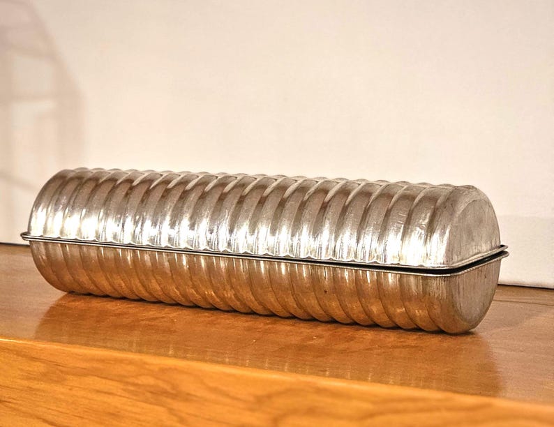 Pair of Vintage German Bread Pans, Scandinavian Bread Pan, Moravian ...