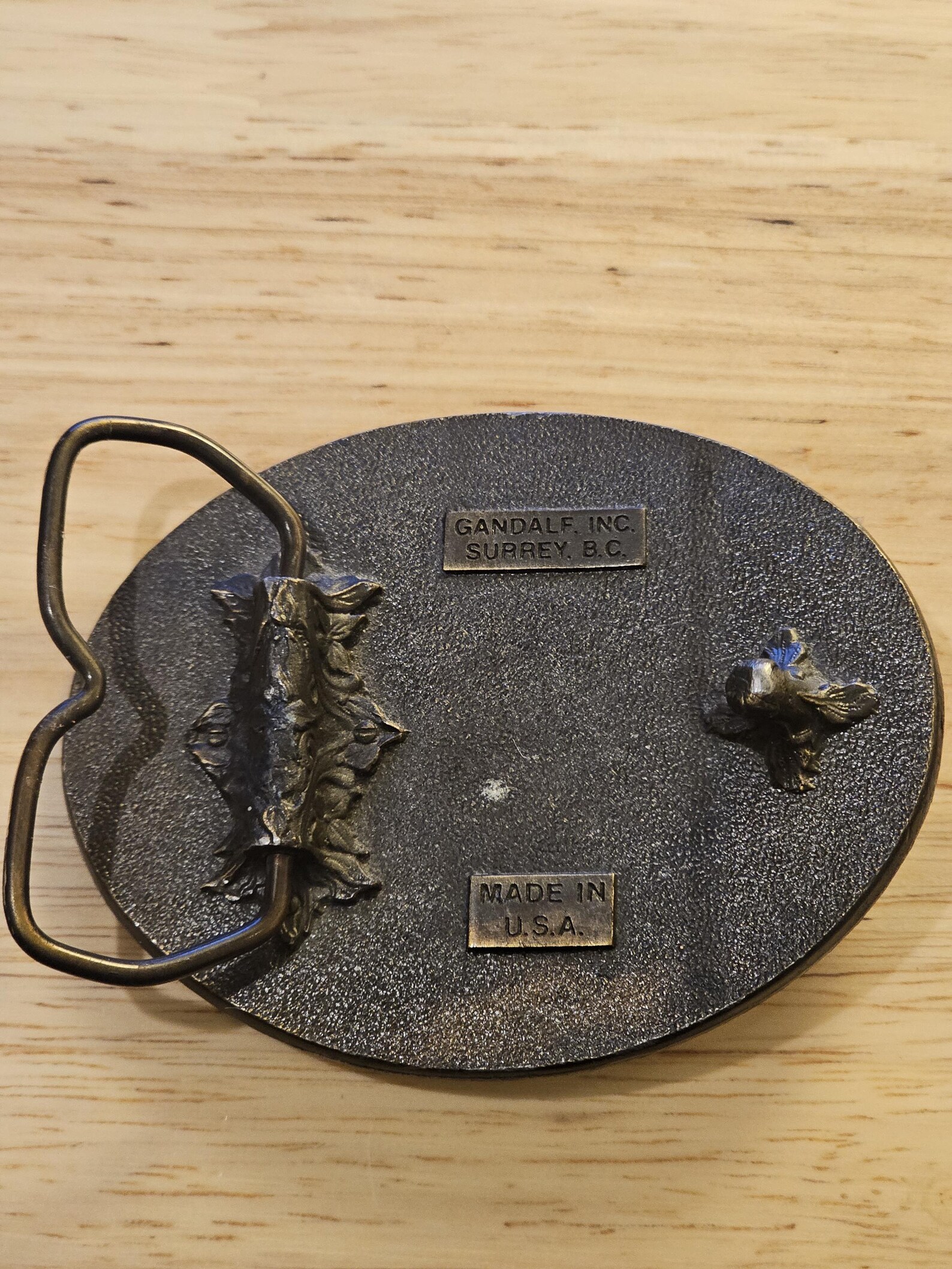 RCMP Belt Buckle, Mountie, Brass, Vintage Belt Buckle, Canadian Belt ...