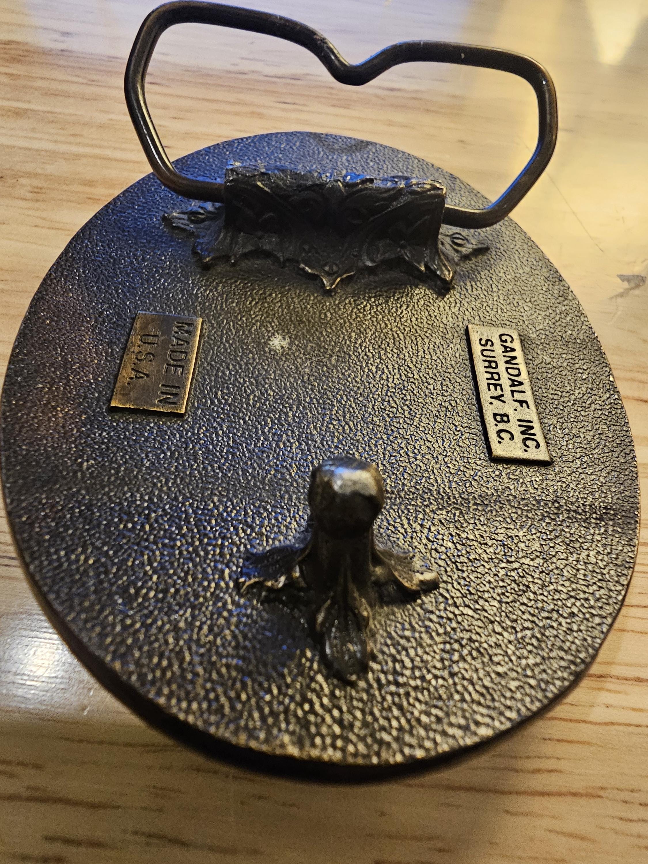 RCMP Belt Buckle, Mountie, Brass, Vintage Belt Buckle, Canadian Belt ...