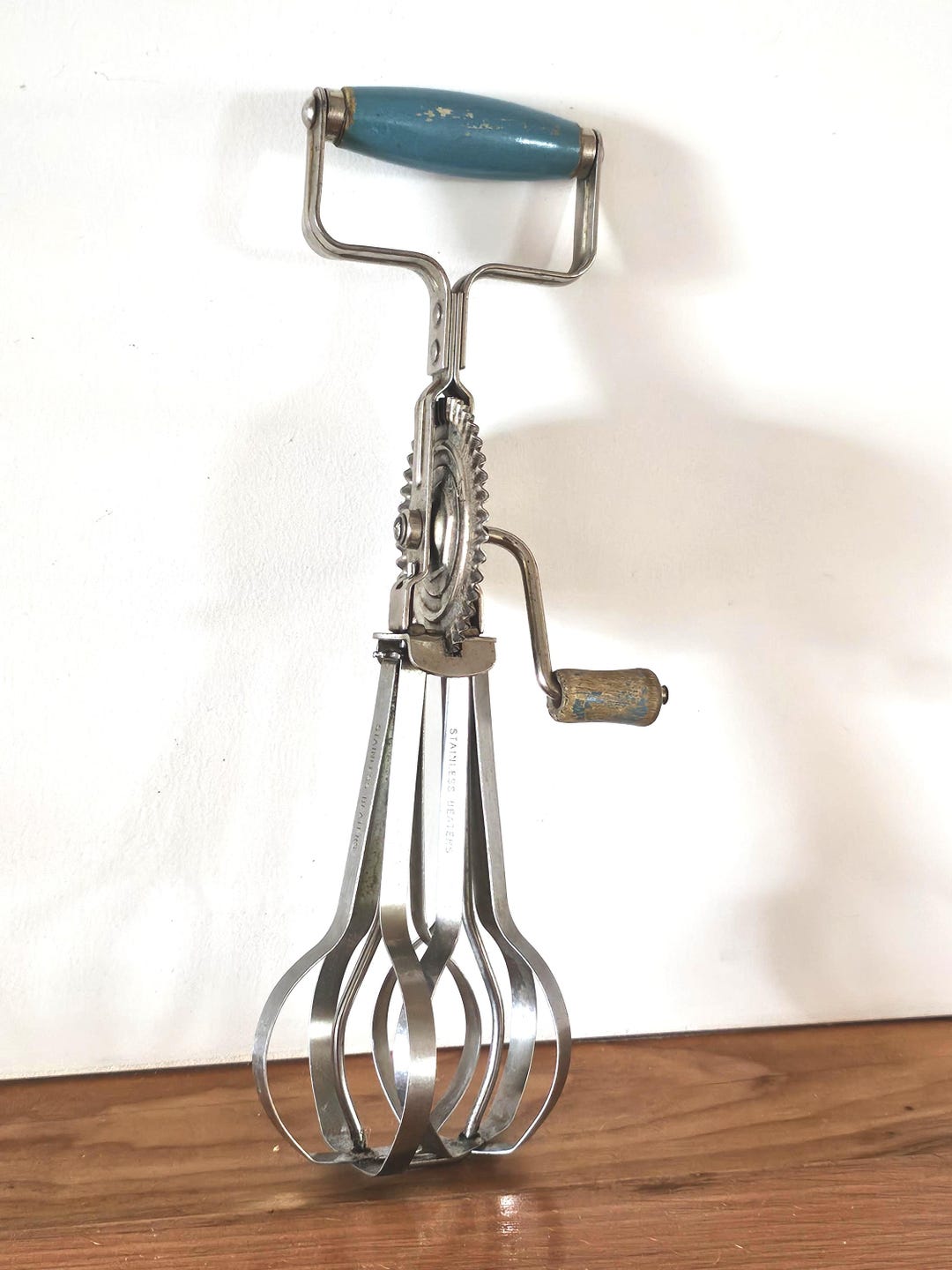 Vintage Hand Mixer, Handheld Rotary Mixer, Egg Beater, Butter Beater ...