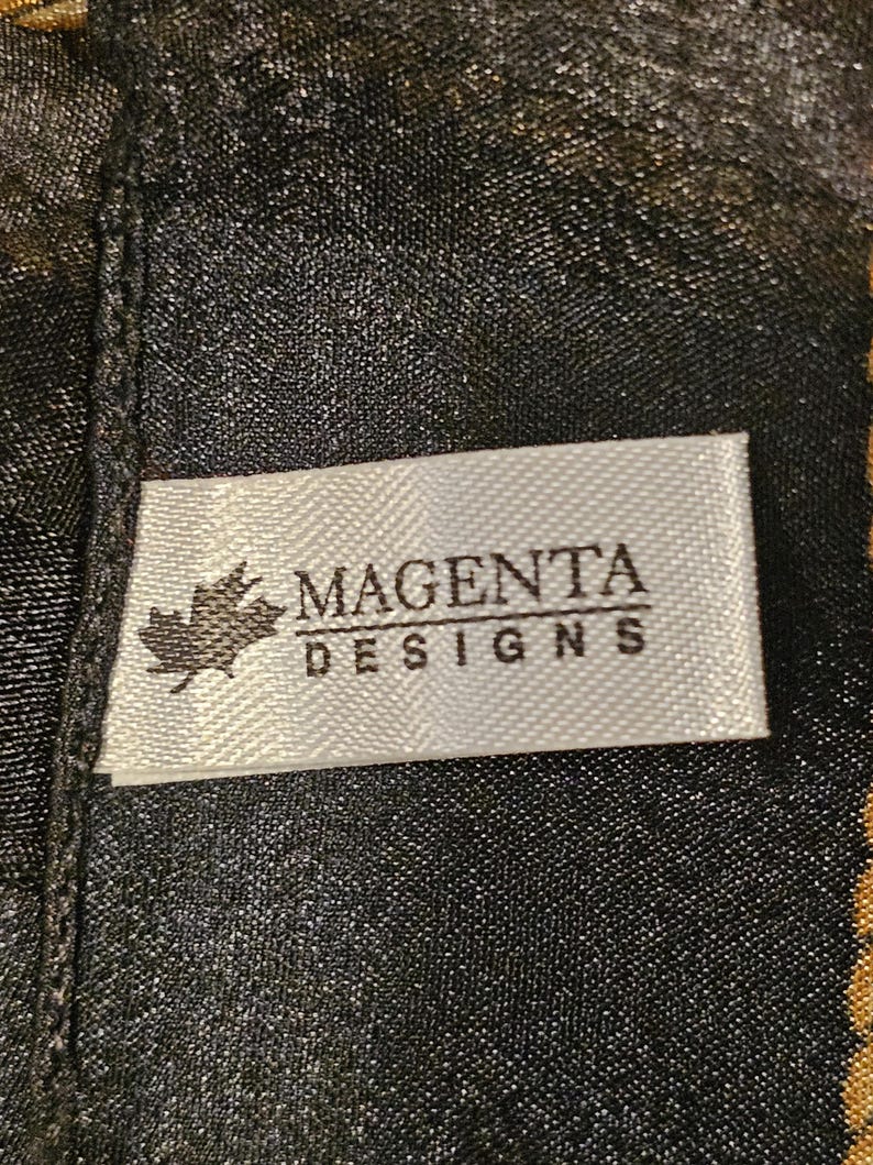 Vintage Sarah Deggan Magenta 2001 Rope Crest Square Scarf - Black, Red ...