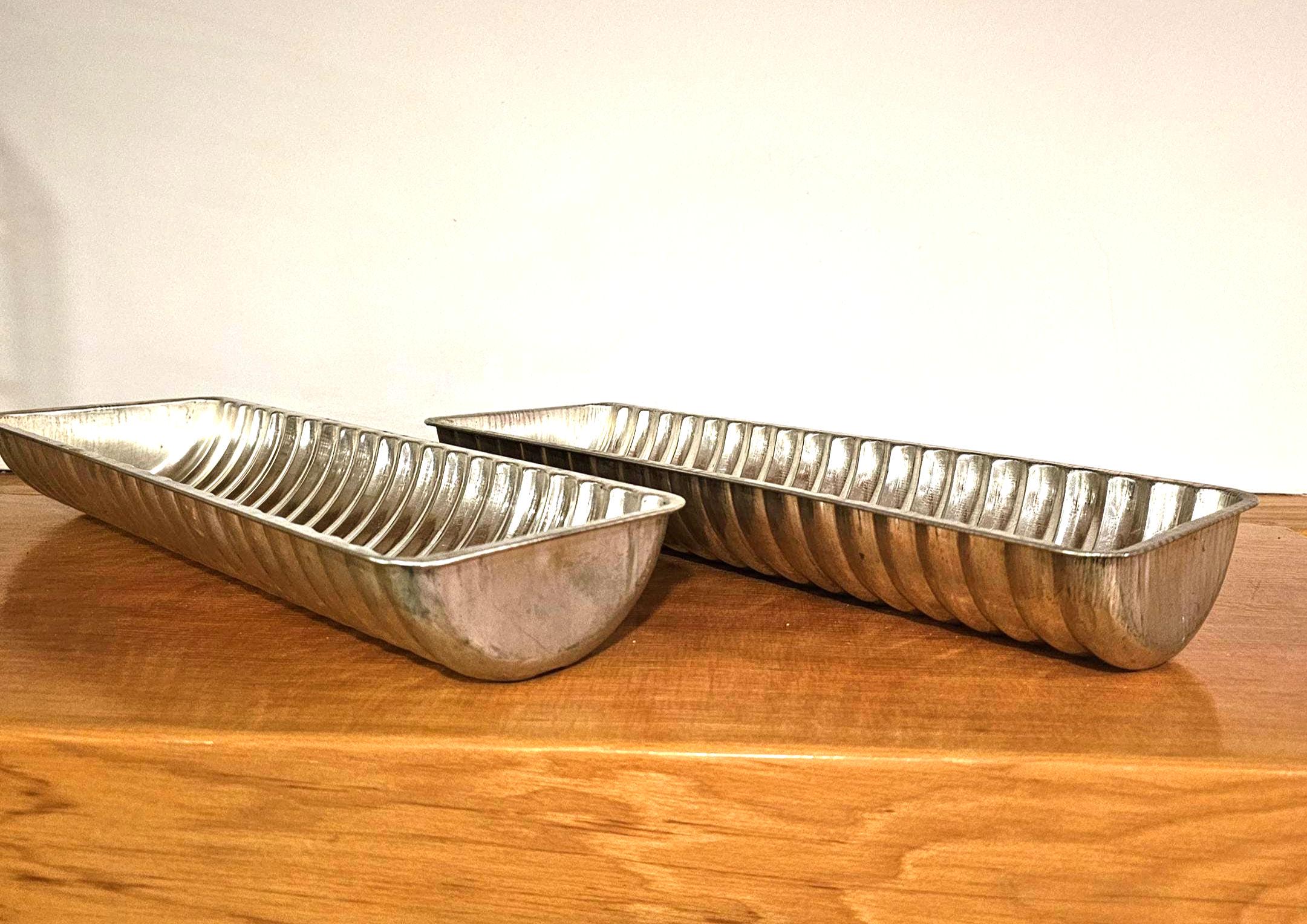 Pair of Vintage German Bread Pans, Scandinavian Bread Pan, Moravian ...