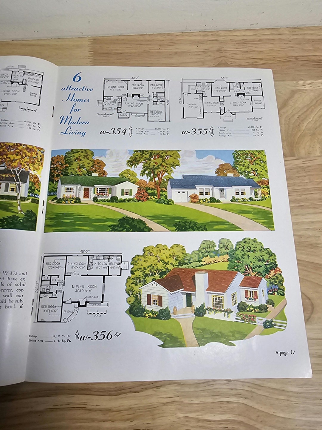 Mid Century Modern Home Design Book, Home Plan Book, 1948 Book, Modern ...