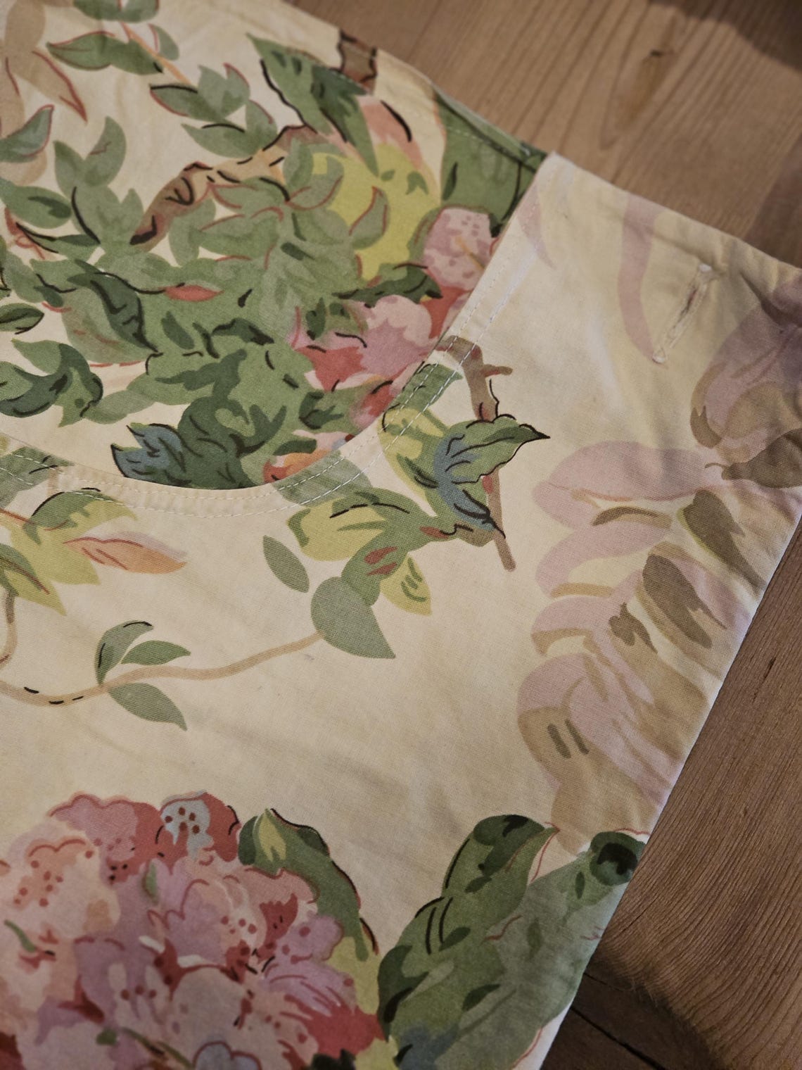 Vintage Clothespin Bag, Laundry Bag, Pin Bag, Cottage Core, Floral Bag ...