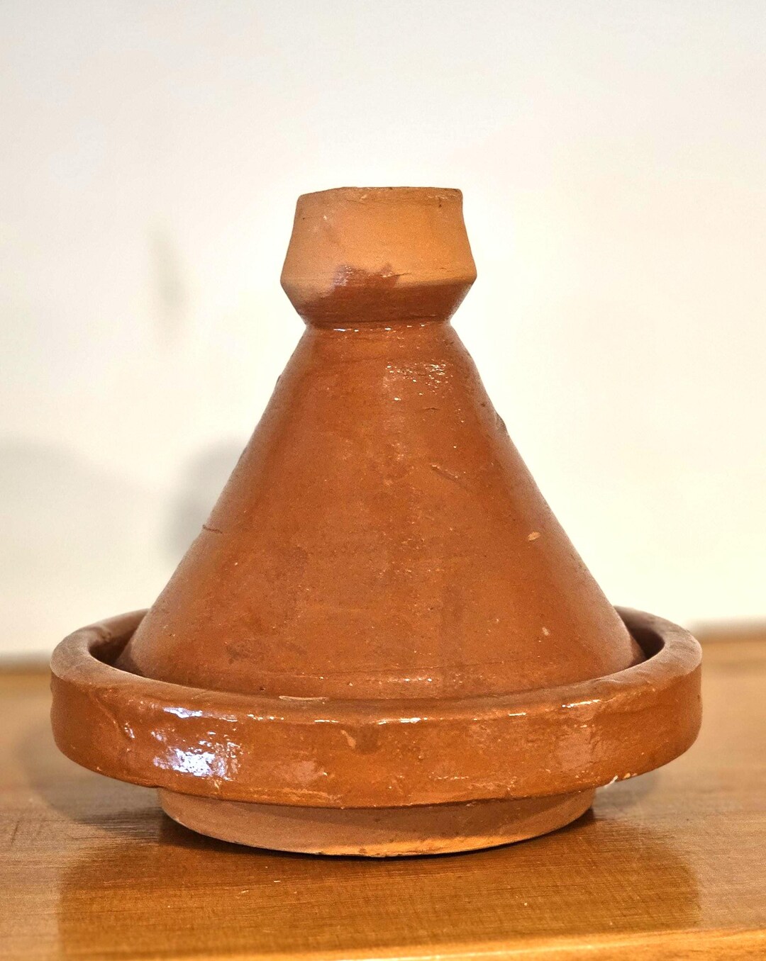 Vintage Terra Cotta Tajine/ North African Pot / Clay Tajine / Couscous ...
