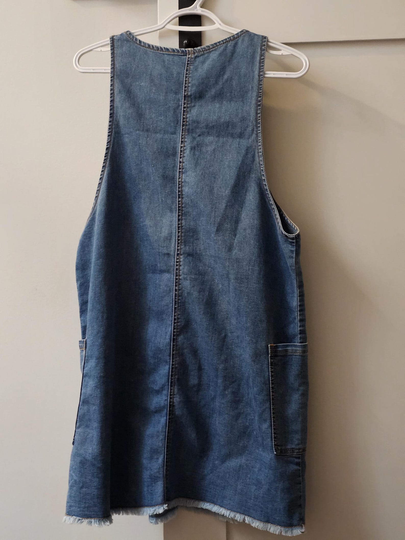 Vintage Hang Ten Junior Denim Jumper, Girls Denim Jumper, Denim Dress ...