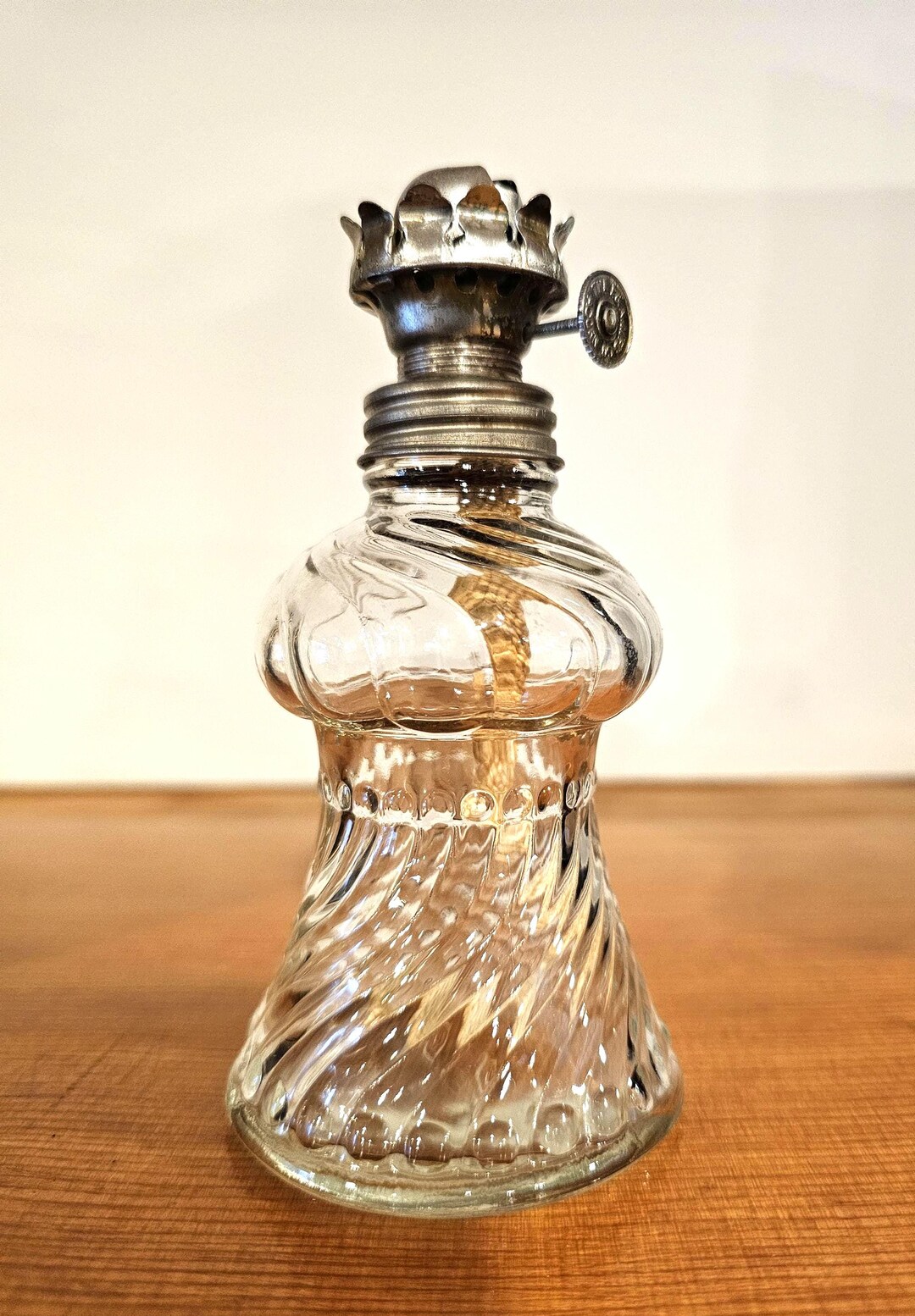 Miniature Oil Lamp / Vintage Small Kerosene Lamp / Mini Kerosene ...