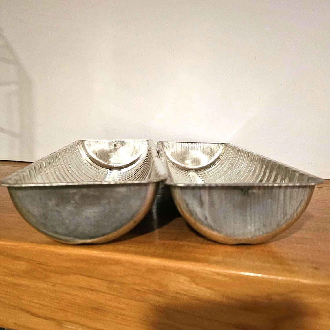 Pair of Vintage German Bread Pans, Scandinavian Bread Pan, Moravian ...