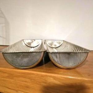 Pair of Vintage German Bread Pans, Scandinavian Bread Pan, Moravian ...