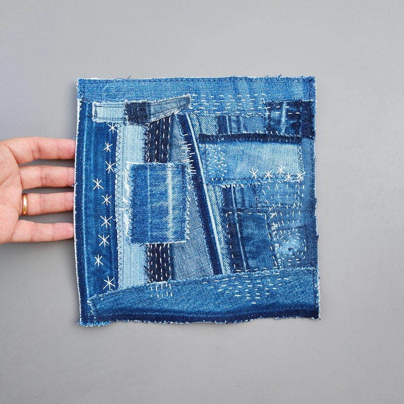 Sashiko Patch - Etsy