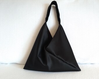 Satin Triangle Bag - Etsy