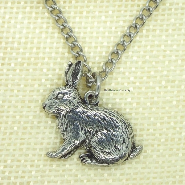 Pewter Rabbit - Etsy UK
