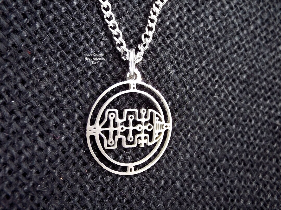 Raum Demon Seal Pendant (occult Goetia Sigil) - Etsy