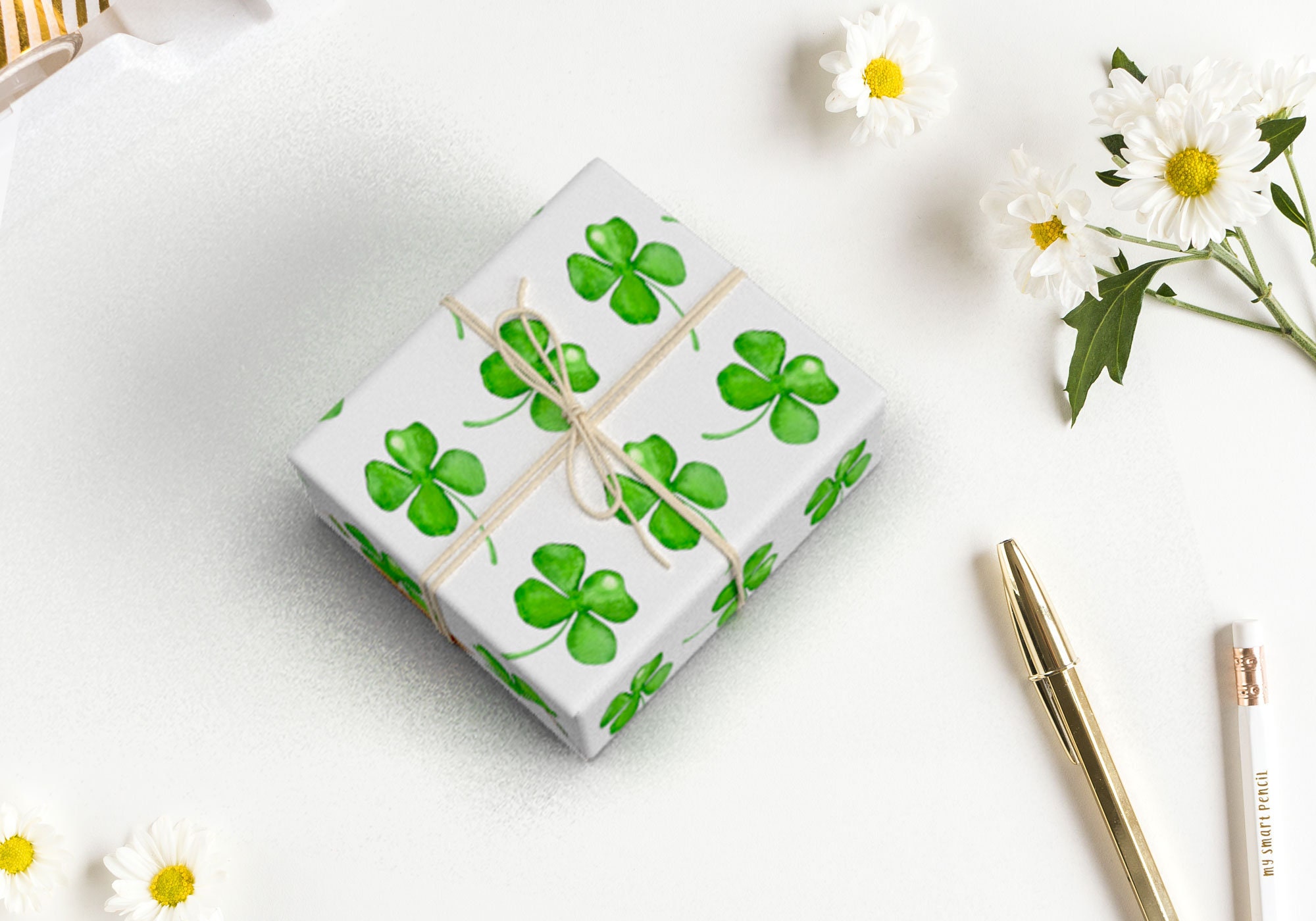 Watercolor St Patricks Day Digital Paper Set, St Patrick's Day Paper ...